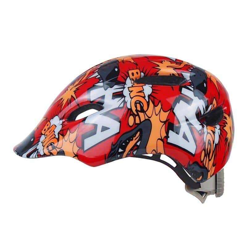 Casque de sécurité rouge à motif dessin animé • Enfant World