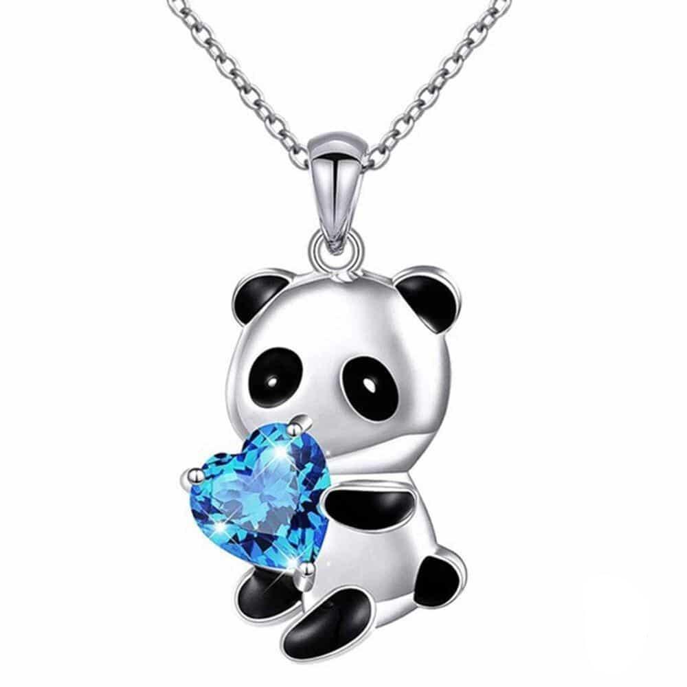 Collier enfant avec pendentif panda • Enfant World
