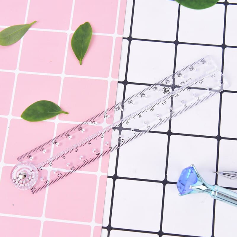 Règle droite pliante transparente de 30 cm • Enfant World