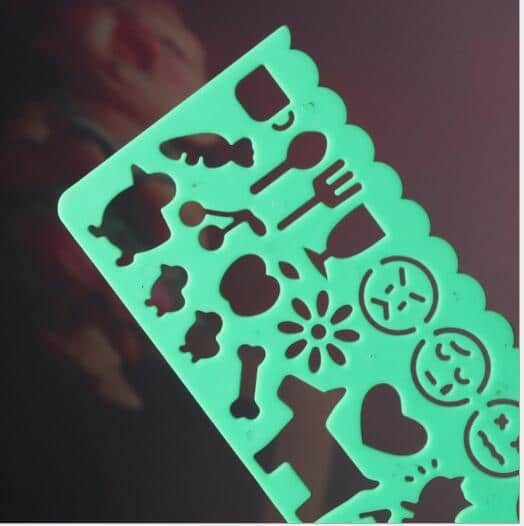 4 pièces de règles en plastique créatives • Enfant World