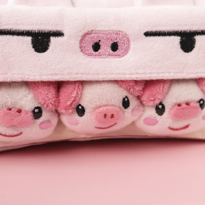 Trousse scolaire en forme d’animal en peluche • Enfant World