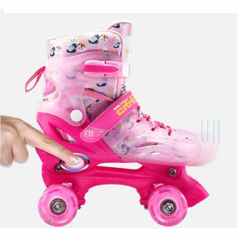 Patins à roulettes à 4 roues • Enfant World