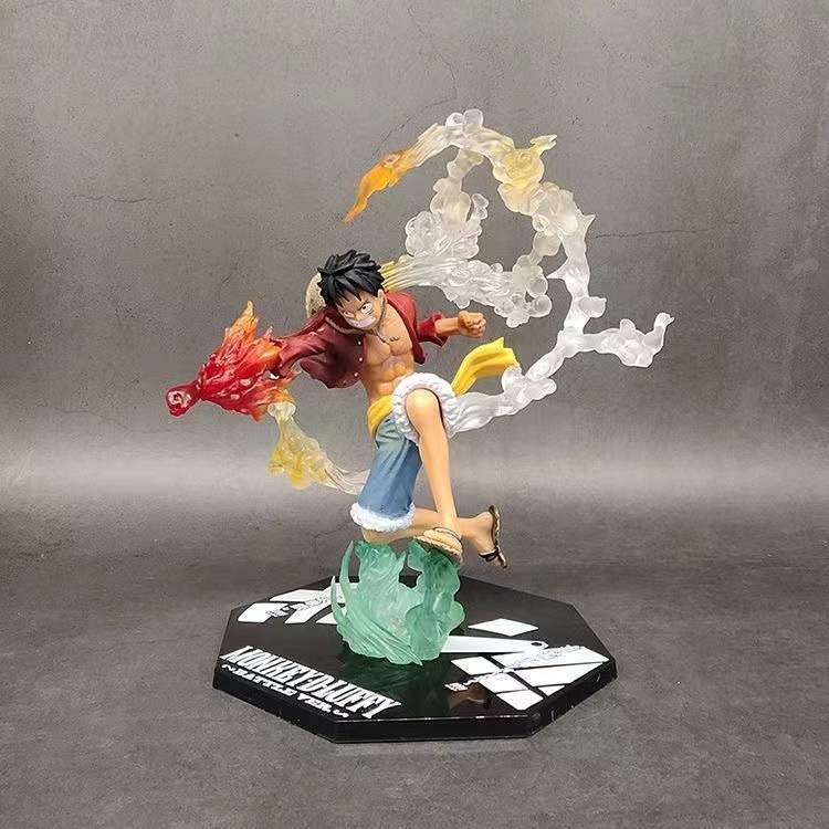 Figurine One Piece Monkey D. Luffy en attaque • Enfant World