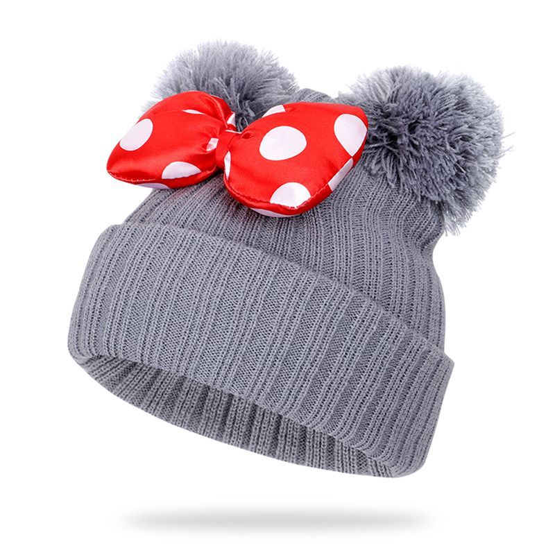 Bonnet à nœud Minnie Mouse pour enfants • Enfant World