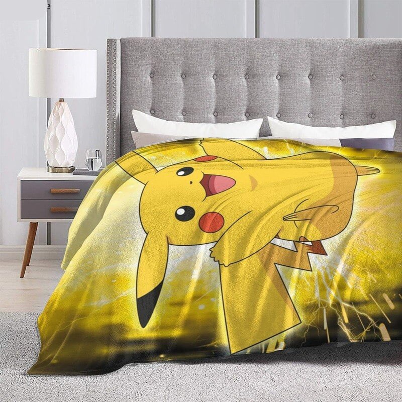 Plaid Pokémon Pikachu pour enfants • Enfant World