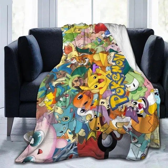 Plaid Pokémon Univers pour enfants • Enfant World