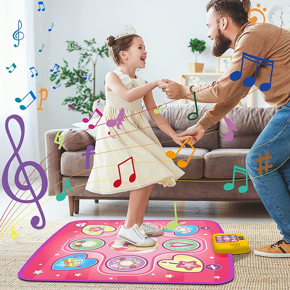 Tapis de danse éducatif musicale pour fille • Enfant World