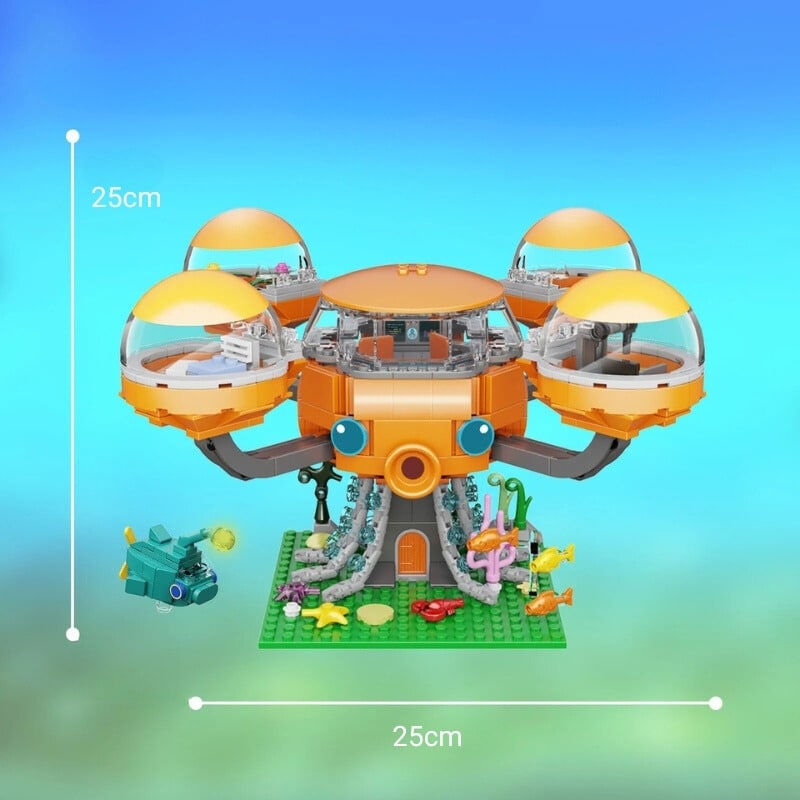 Jeu de construction la base sous-marine des Octonauts • Enfant World