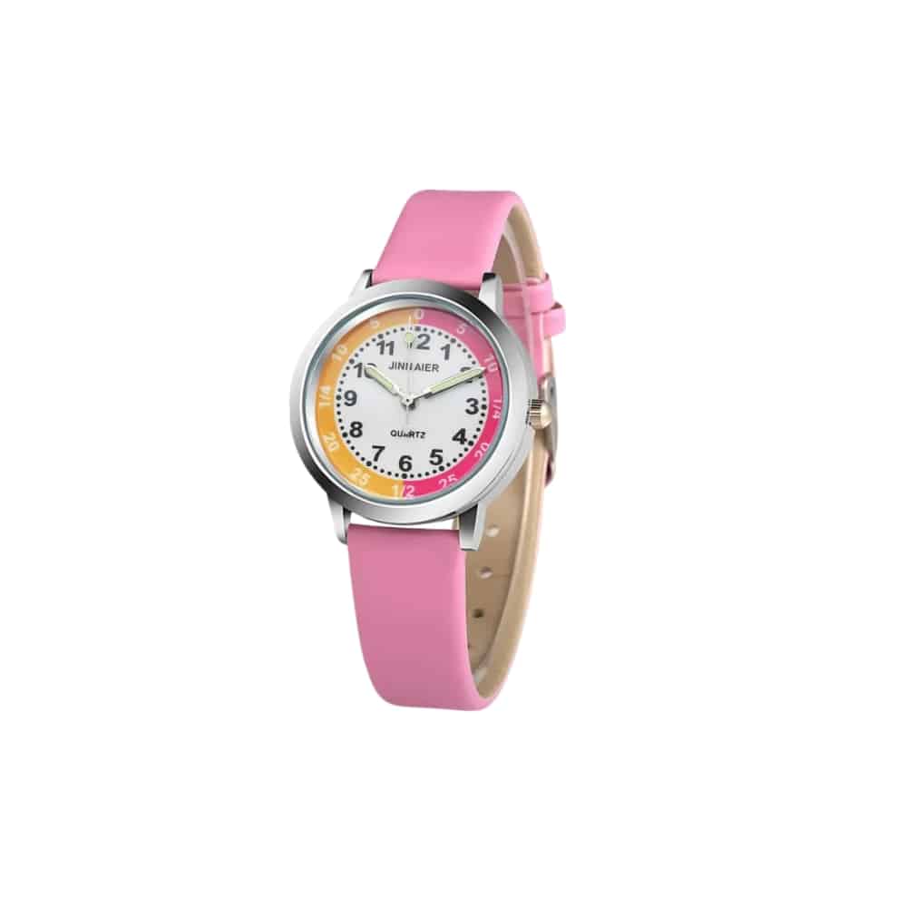 Montre enfant ludique et colorée à quartz • Enfant World