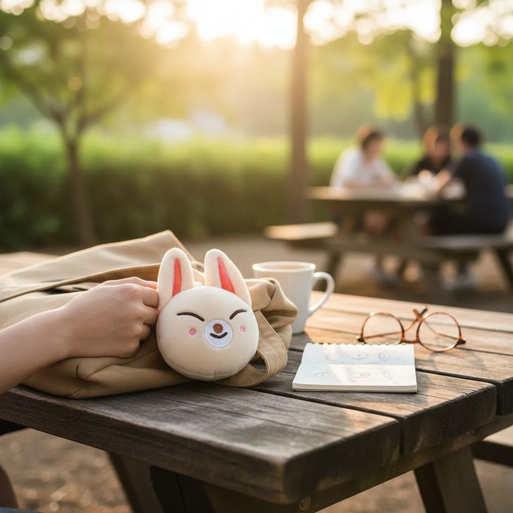 Peluche Stray Kids porte-clef Skzoo I.N • Enfant World