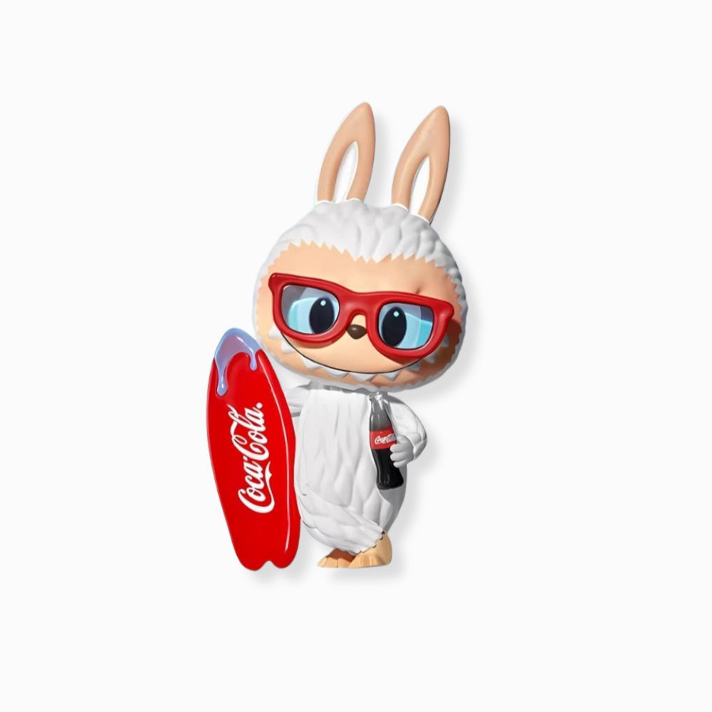 Figurines style Labubu Edition Coca-Cola - The Monsters • Enfant World