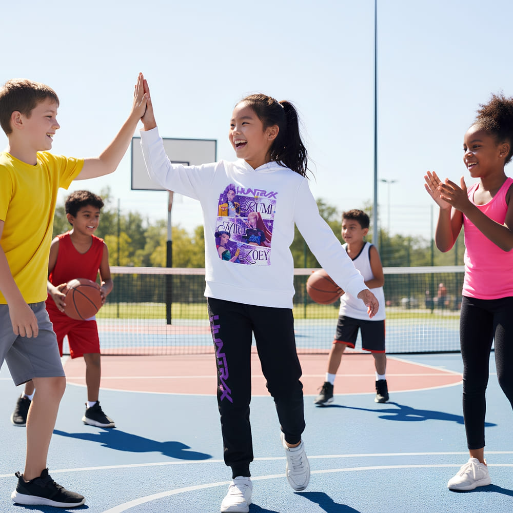 Ensemble jogging K-pop Demon Hunters bicolore • Enfant World